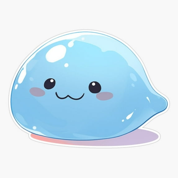 DOPASTICKER Cute Kawaii Slime Sticker, Phone Sticker Water Bottle ...