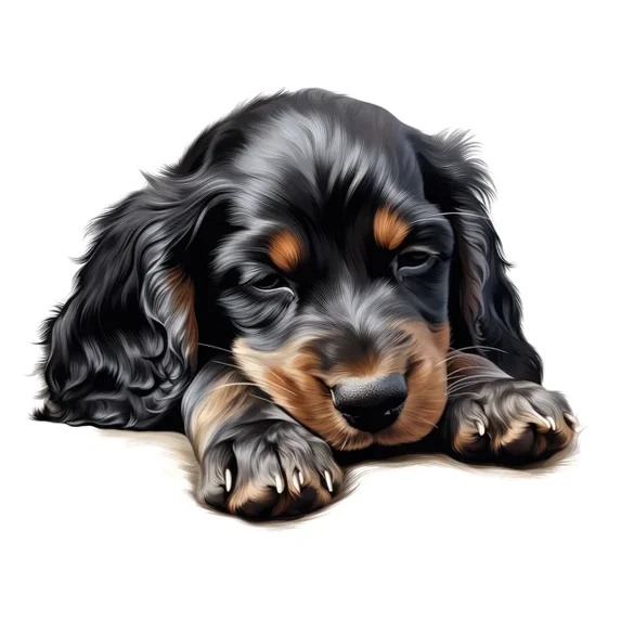 DOPASTICKER Cute Sleeping Dog Car Sticker Dog Sticker Phone Sticker ...