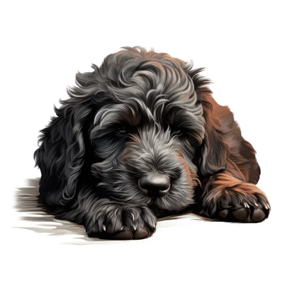 DOPASTICKER Cute Sleeping Dog Car Sticker Dog Sticker Phone Sticker ...