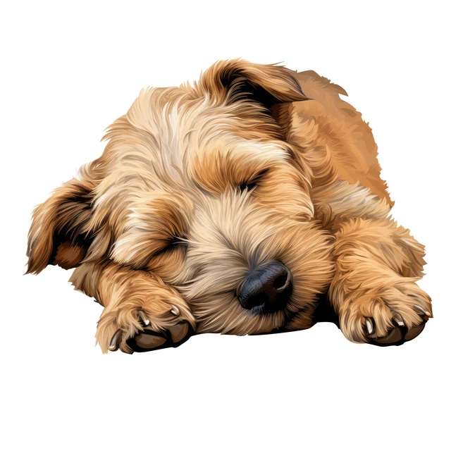 DOPASTICKER Cute Sleeping Dog Car Sticker Dog Sticker Phone Sticker ...