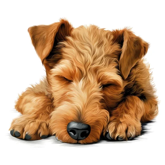 DOPASTICKER Cute Sleeping Dog Car Sticker Dogs Sticker Phone Sticker ...