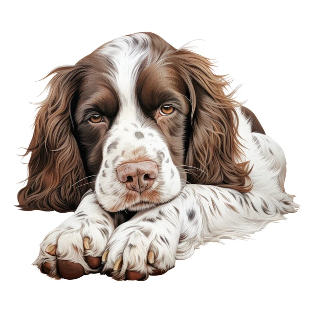 DOPASTICKER Cute Sleeping Dog Car Sticker Dogs Sticker Phone Sticker ...