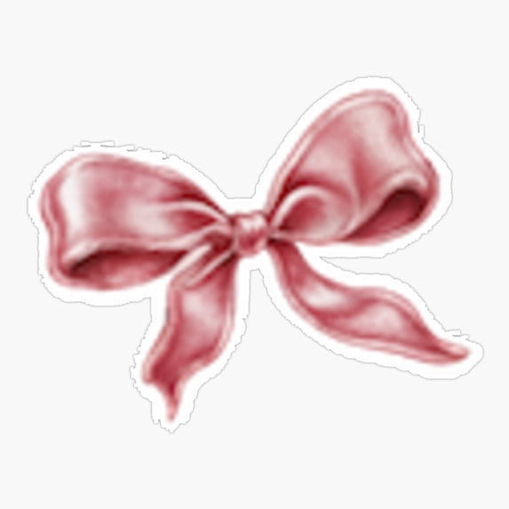 DOPASTICKER Cute Tiny Tiny Bow Sticker, Phone Sticker Car Stickers ...