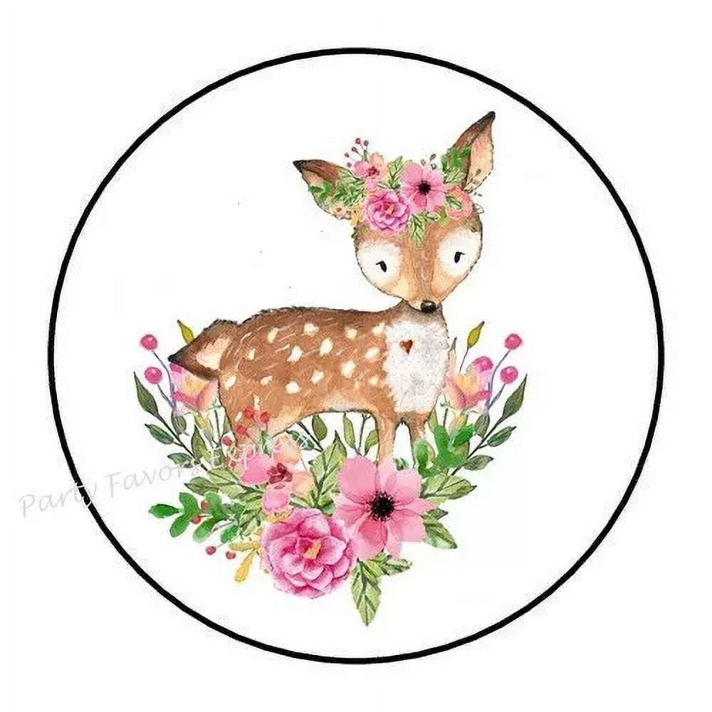 DOPASTICKER Cute Woodland Deer Perfect For Water Bottles, Laptops ...