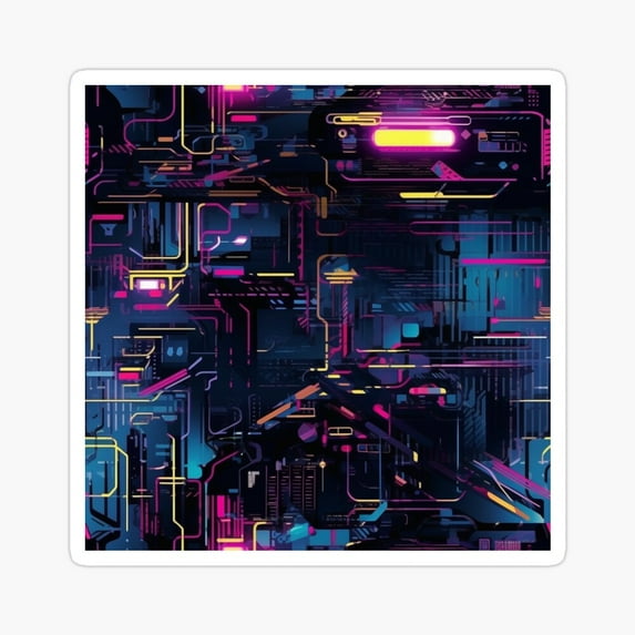 DOPASTICKER Cybernetic Series Vol. 01 Glossy Sticker, Phone Stickers ...