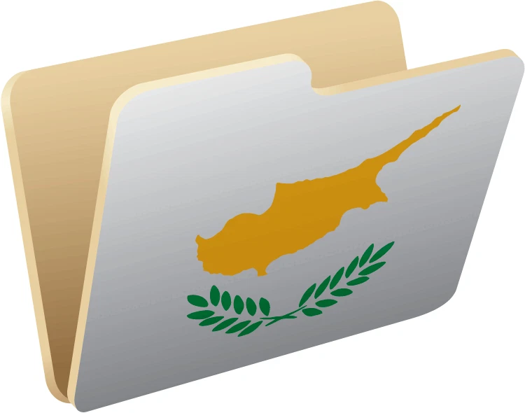 DOPASTICKER Cyprus Folder Flag Car Bumper Sticker Gift You - Decorative ...