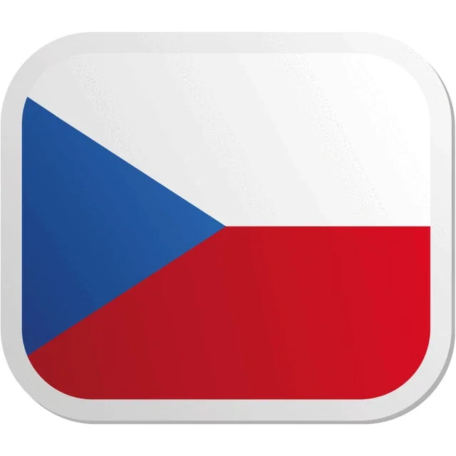 DOPASTICKER Czech Square Sticker Decal Phone Decal Water Bottle ...
