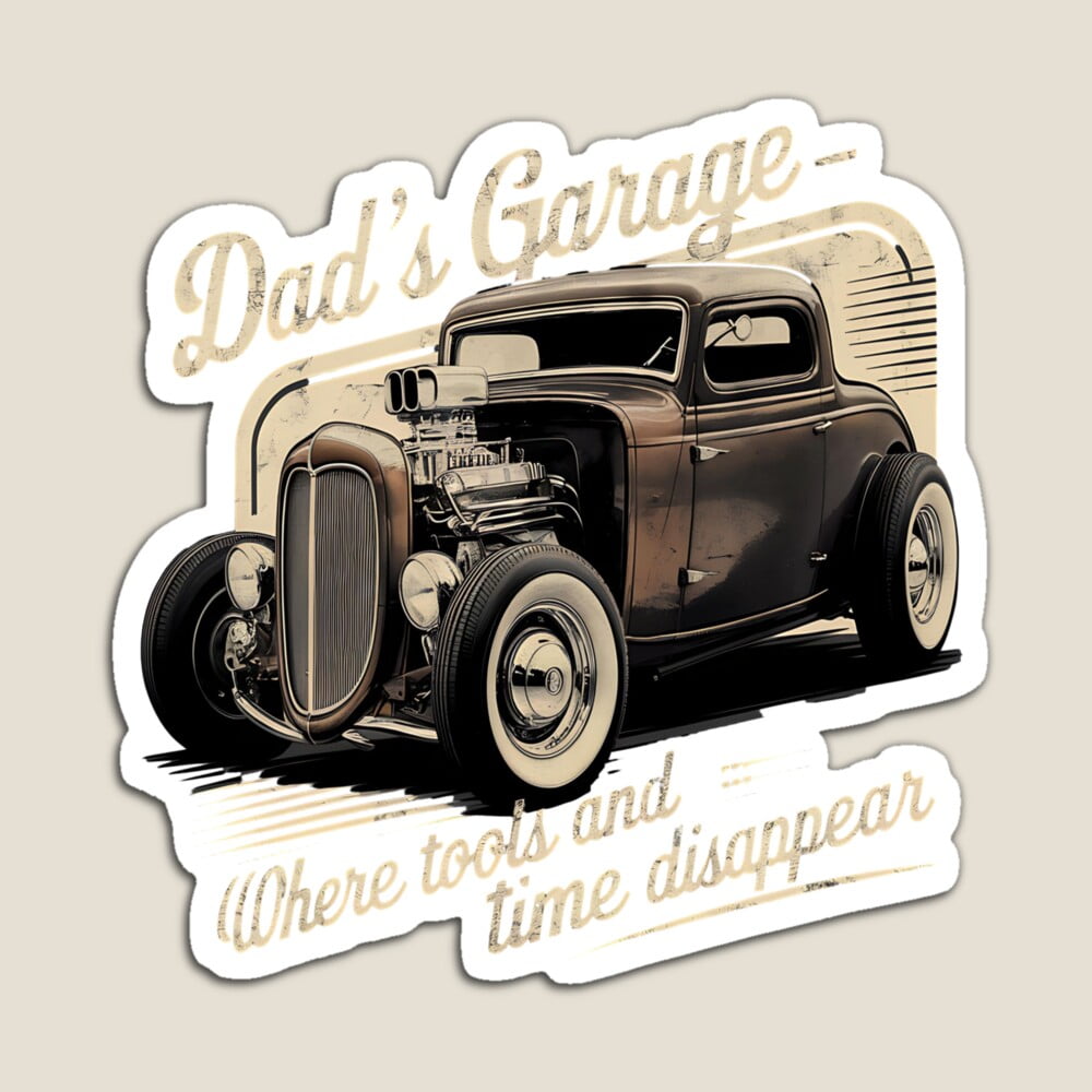 DOPASTICKER Dad'S Garage Sticker, 4782 Phone Sticker, Latop Sticker ...