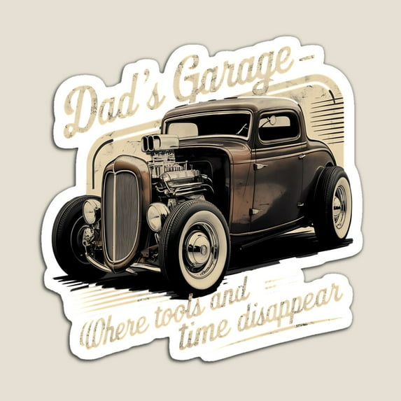 DOPASTICKER Dad'S Garage Sticker, 4782 Phone Sticker, Latop Sticker ...
