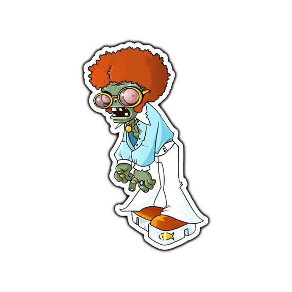 DOPASTICKER Dancing Zombie Sticker Decal Phone Decal Water Bottle ...
