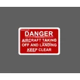 DOPASTICKER Danger Aircraft Sticker Plane Sticker Phone Sticker, Latop ...