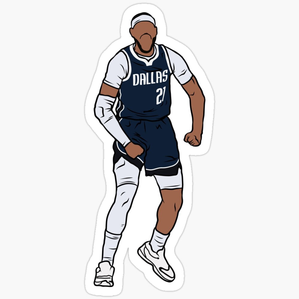 DOPASTICKER Daniel Gafford Flex Sticker Phone Decal Water Bottle ...