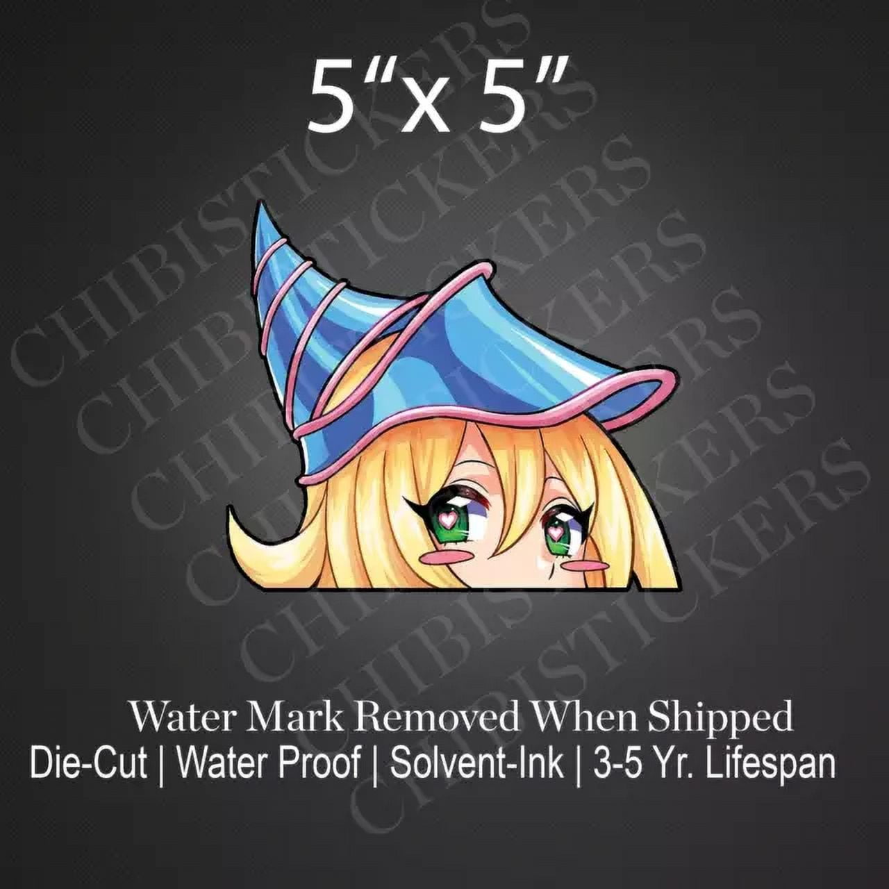 DOPASTICKER Dark Magician Girl Wizard Waterproof Decorative Laptop ...