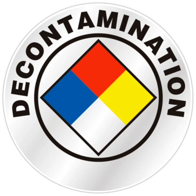 DOPASTICKER Decontamination Sticker Military Soldier Decal Phone Decal ...