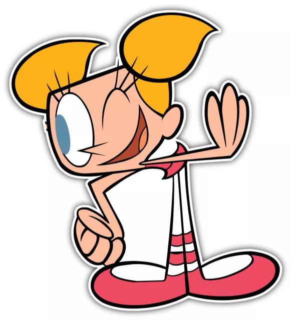 DOPASTICKER Dee Dee Dexters Laboratory Cartoon Sticker Decal Phone ...