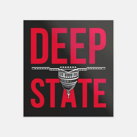 DOPASTICKER Deep State Sticker Decal Phone Decal Water Bottle Stickers ...