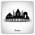 DOPASTICKER Delhi India Travel Car Bumper Sticker Waterproof Sticker ...