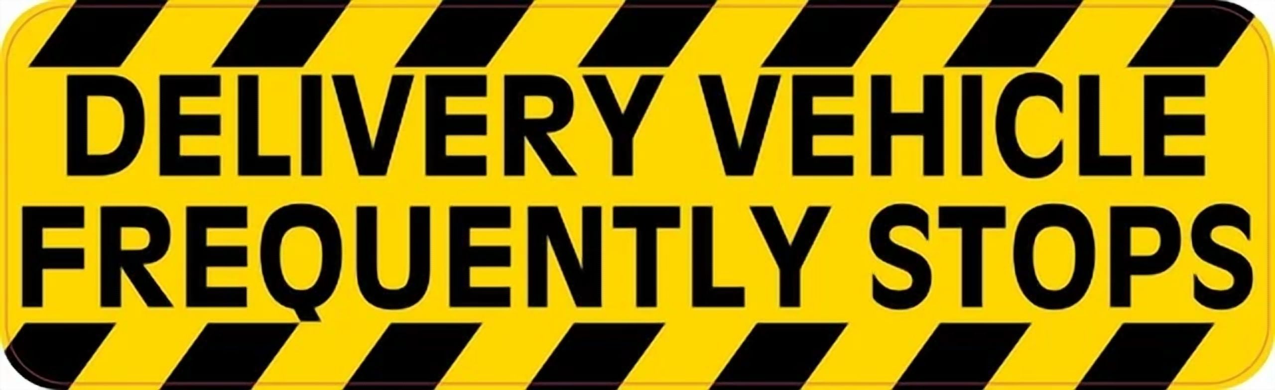 DOPASTICKER Delivery Vehicle Frequently Stops Sticker Phone Sticker ...