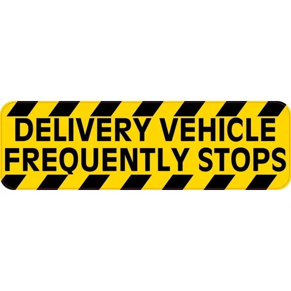 DOPASTICKER Delivery Vehicle Frequently Stops Sticker Phone Sticker ...
