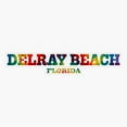 DOPASTICKER Delray Beach Florida Sticker, Phone Sticker Water Bottle ...