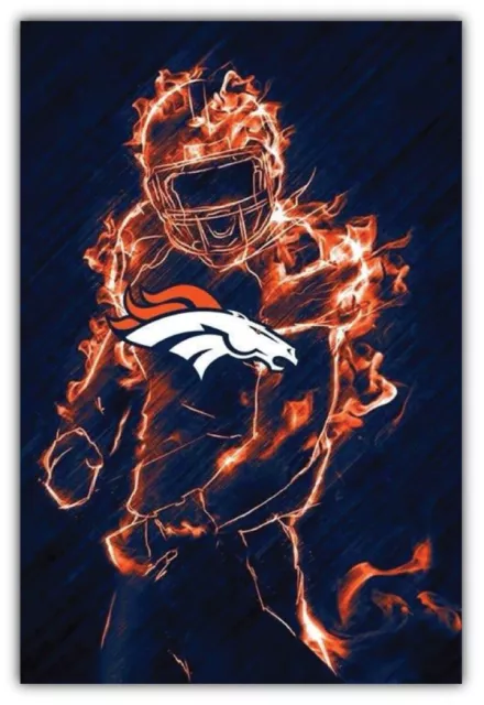DOPASTICKER Denver Broncos Player Sticker Decal Phone Decal Water ...