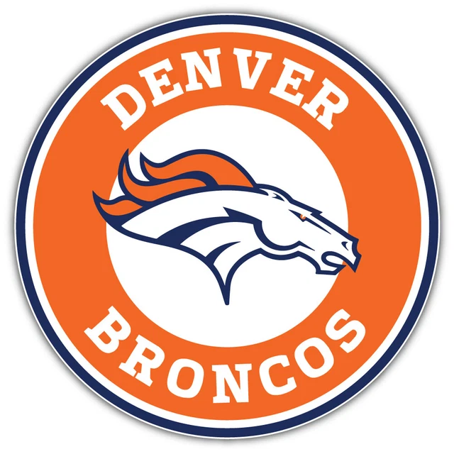 DOPASTICKER Denver Broncos Sport Car Sticker Phone Water Bottle ...
