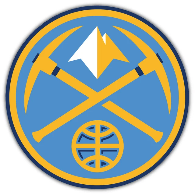 DOPASTICKER Denver Nuggets Basketball Sport Logo Car Sticker Phone ...