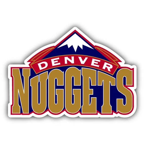 DOPASTICKER Denver Nuggets Basketball Sport Logo Car Sticker Phone ...