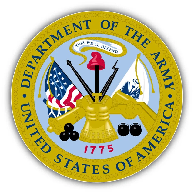 DOPASTICKER Department Of The Army Military Sticker Decal Phone Decal ...