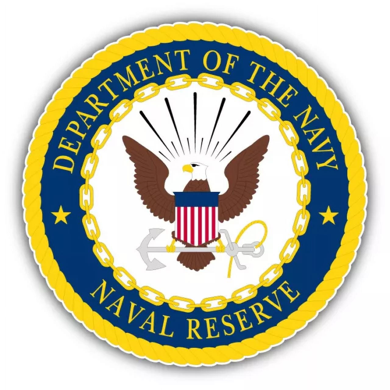 DOPASTICKER Department Of The Navy Reserve Military Sticker Decal Phone ...