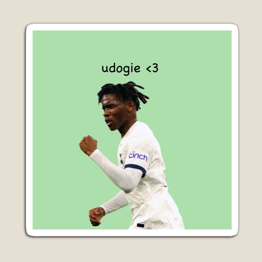 DOPASTICKER Destiny Udogie Heart Sticker Hot Trending Stickers Phone ...