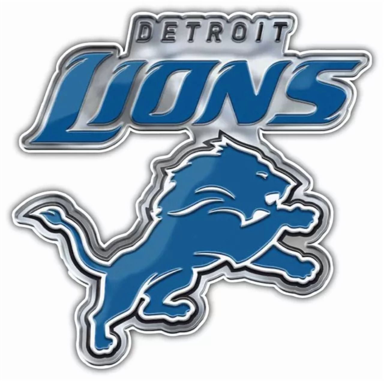 DOPASTICKER Detroit Lions Football Logo Sport Car Sticker Phone Water ...