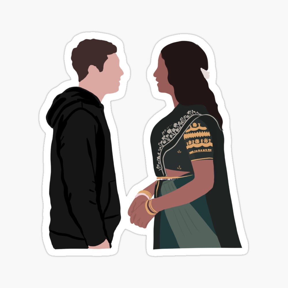DOPASTICKER Devi & Ben - Hot Trending Sticker Phone Decal Water Bottle ...