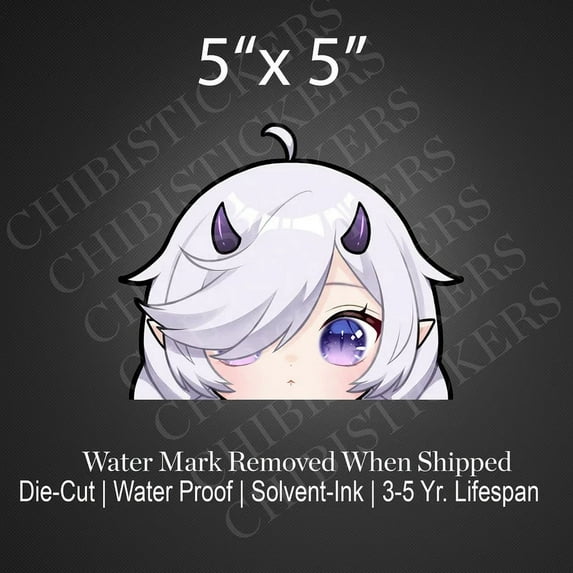 DOPASTICKER Devil Car Decal Kawaii Decorative Laptop, Phone Stickers ...