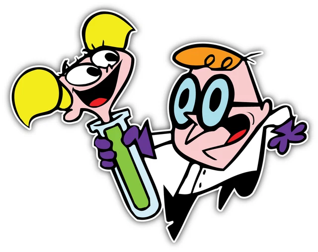 DOPASTICKER Dexter Character Dexters Laboratory Cartoon Sticker Decal ...