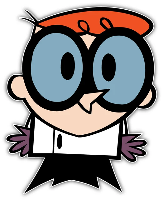 DOPASTICKER Dexter Dexters Laboratory Cartoon Sticker Decal Phone Decal ...