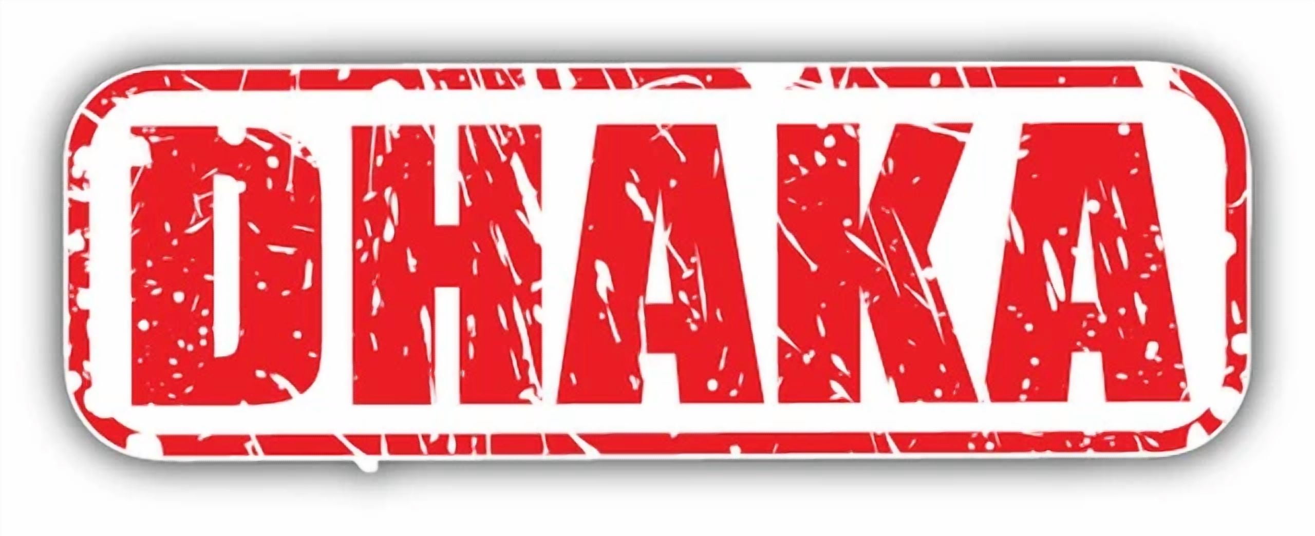 DOPASTICKER Dhaka Grunge Travel Sticker Decal Phone Decal Water Bottle Stickers, Cars Stickers ...