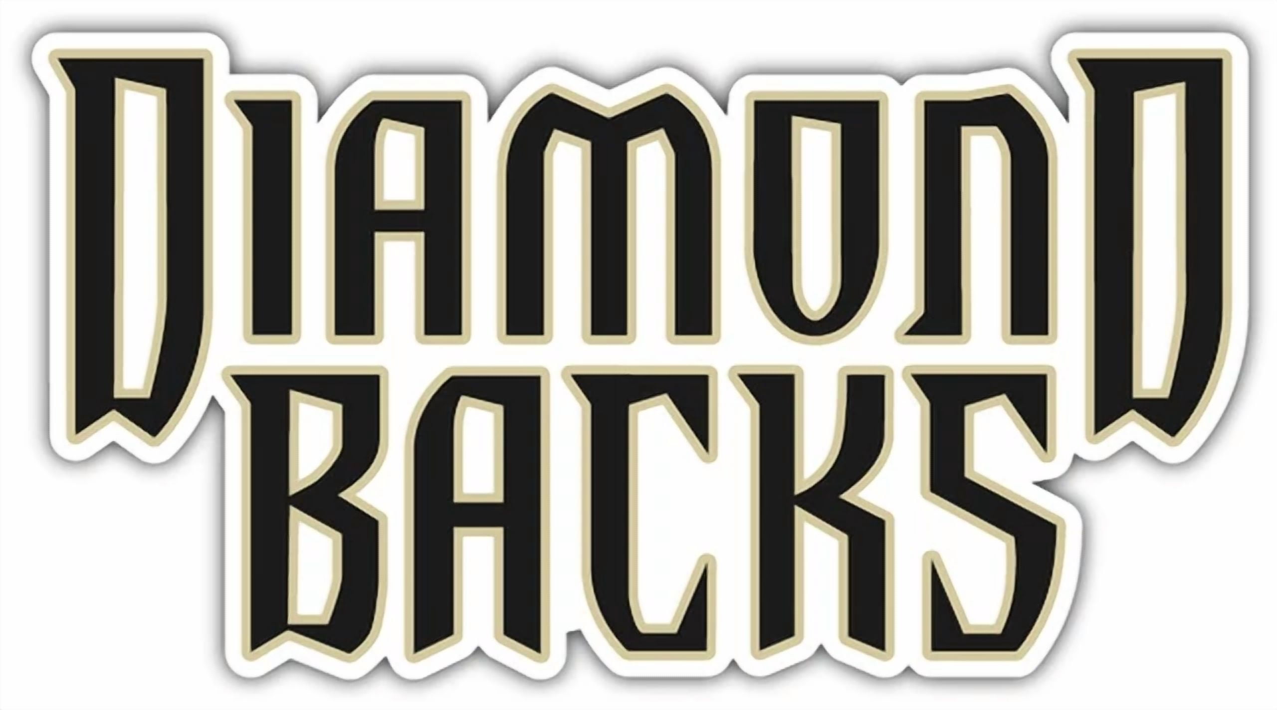 DOPASTICKER Diamond Backs Baseball Sport Logo Car Sticker Phone Water ...