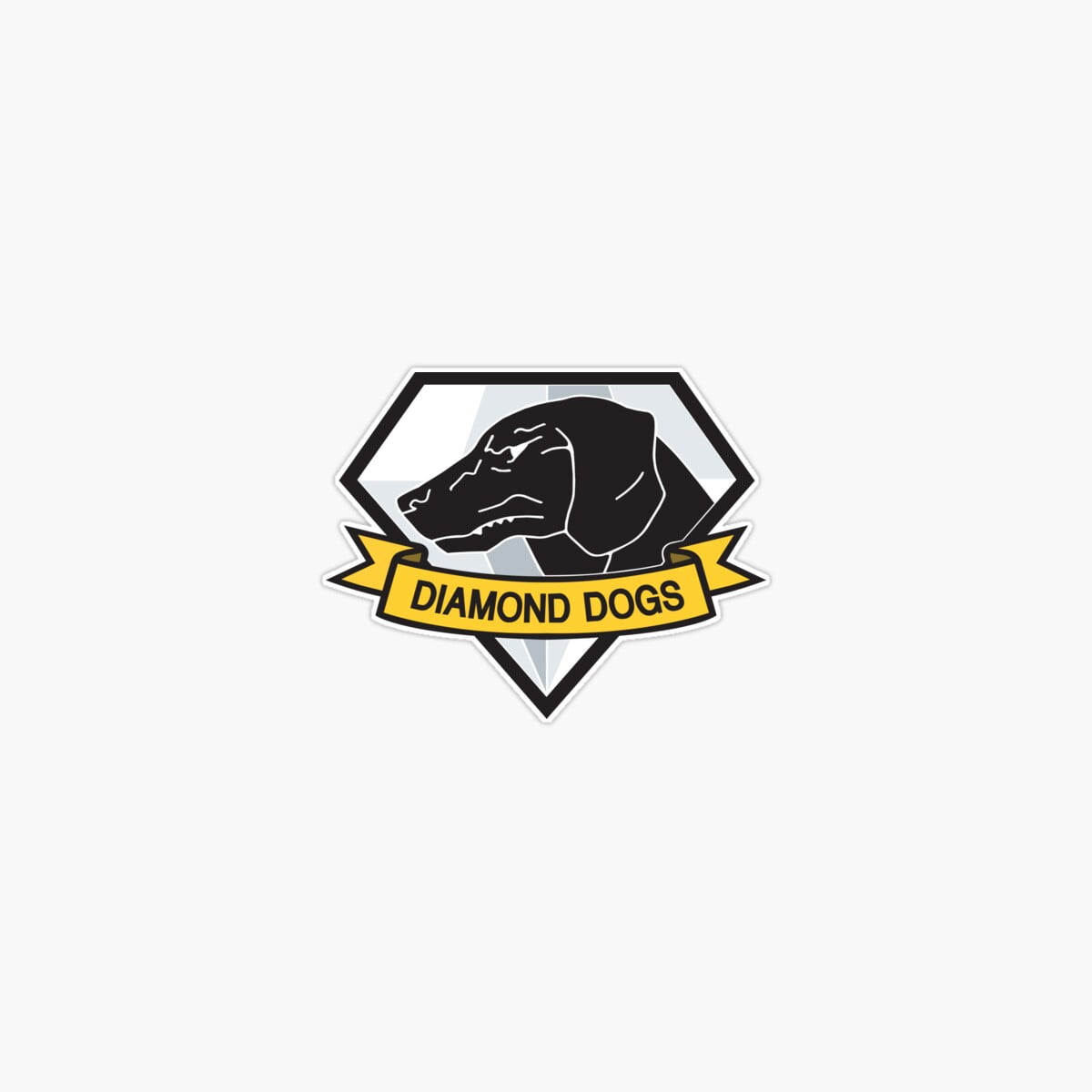 DOPASTICKER Diamond Dogs (Mgsv) Sticker, Phone Sticker Car Stickers ...
