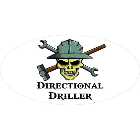 DOPASTICKER Directional Driller Sticker Hard Hat Sticker Phone Decal ...