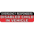 DOPASTICKER Disabled Child In Sticker Emergency Car Sticker Phone ...