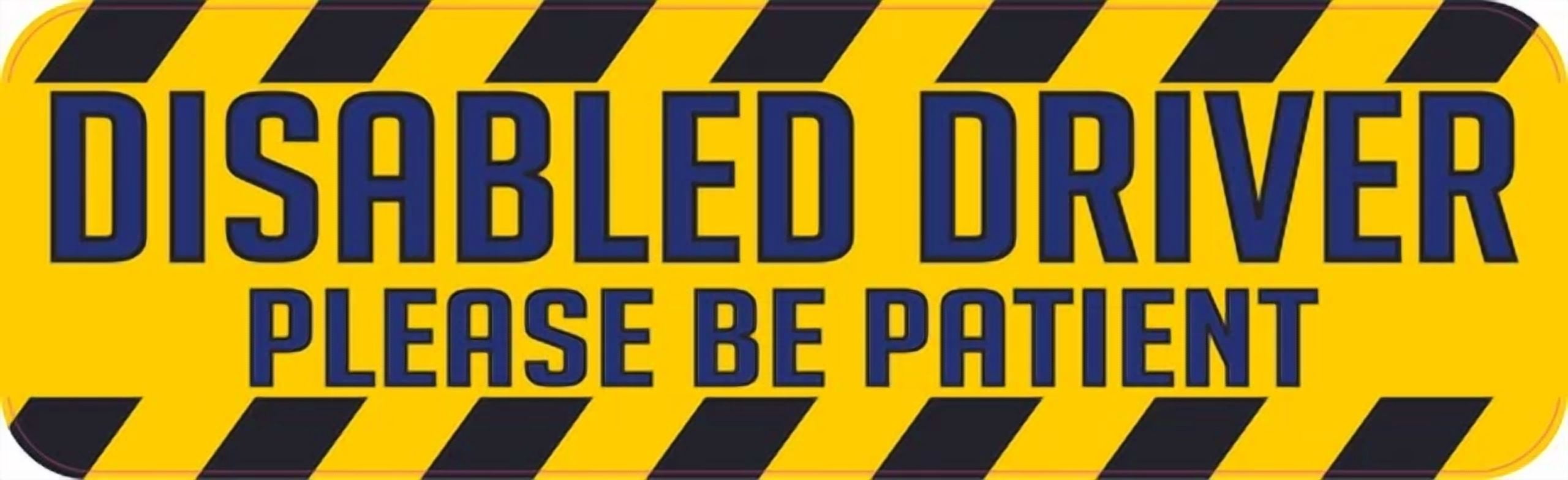 DOPASTICKER Disabled Driver Sticker Phone Sticker, Latop Sticker, Lover ...