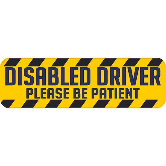 DOPASTICKER Disabled Driver Sticker Phone Sticker, Latop Sticker, Lover ...