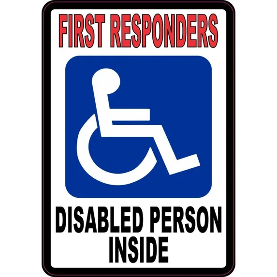 DOPASTICKER Disabled Person Inside Sticker Phone Sticker, Latop Sticker ...