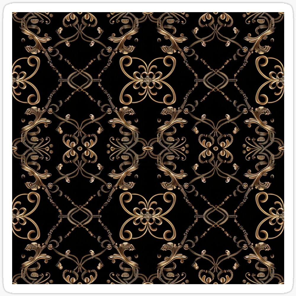 DOPASTICKER Discreet Luxury Sticker Phone Decal Water Bottle Stickers ...