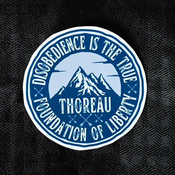 DOPASTICKER Disobedience Is The True Foundation Of Liberty Sticker ...