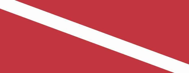 DOPASTICKER Diver Down Stickercuba Diver Flag Vehicle Sticker Phone ...