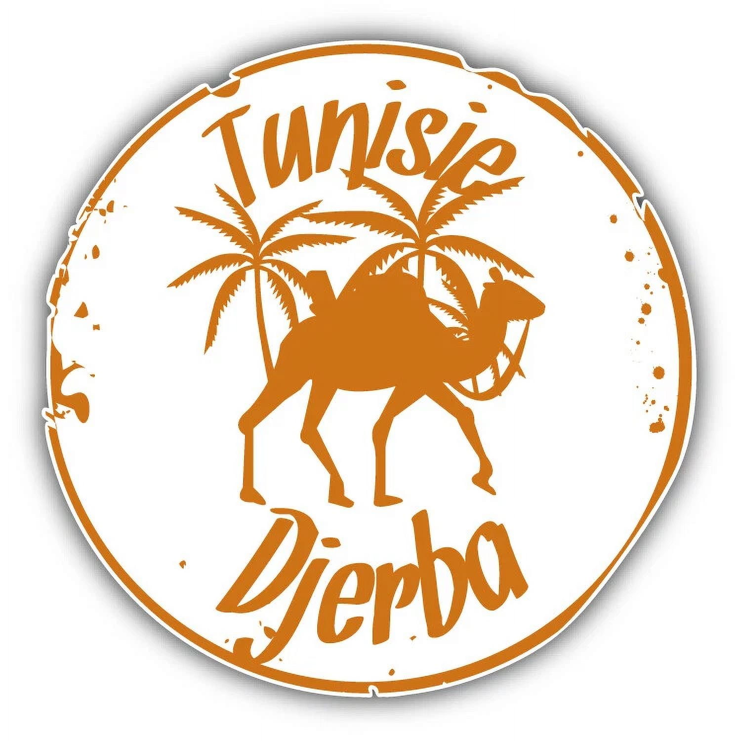 DOPASTICKER Djerba Tunisie Travel Car Bumper Sticker Waterproof Sticker ...