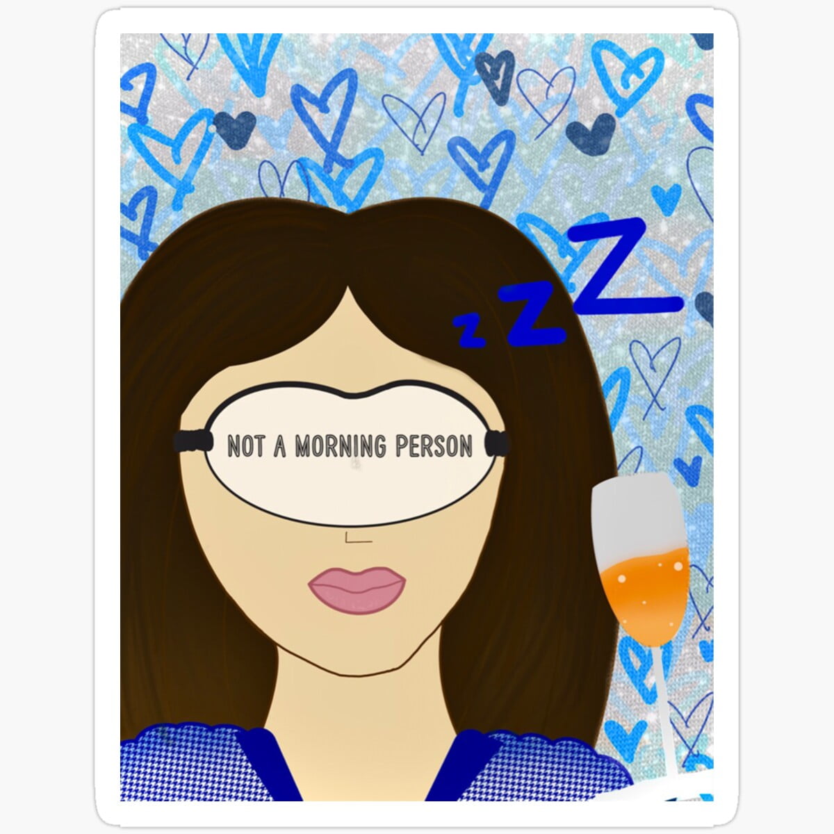 DOPASTICKER Do Not Disturb. Glossy Sticker Birthday Gifts - Decorative ...