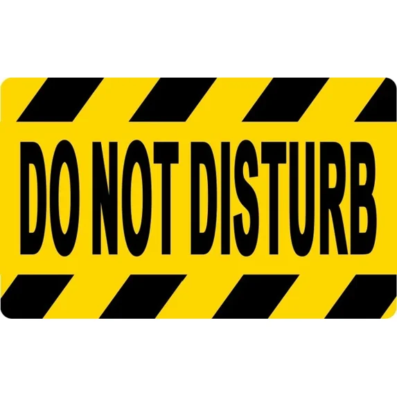 DOPASTICKER Do Not Disturb Sticker Phone Sticker, Latop Sticker, Lover ...